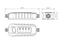 China 13A EV Charger Connectors , IC-CPD EV Charging Plug With Indicator LED Lights for sale
