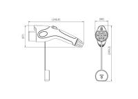 China Waterproof IP55 EV Charger Connectors , GB/T20234 EV Charging Gun for sale