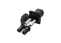 China Water Resistant DC Charger Connector , 200A DC Charging Socket for sale