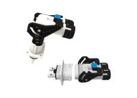 China Right Angle Electric Car Charging Sockets 2 Pin Insulation Resistan for sale