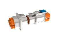 China Poka Yoke 2 Pin 120A EV Battery Connector Plug Waterproof for sale
