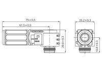 China 250A High Current Power High Voltage Electrical Connectors Touchproof for sale