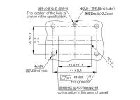 China HVIL High Voltage Electrical Connectors 250A 2 Pin Connector Plug for sale
