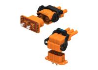 China 1000V DC 2 Pin 3Pin Male Female EV Battery Connector IPXXB Waterproof for sale