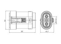 China Right Angle Auto Electrical Plugs And Sockets for sale