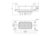 China 10000 Mechanical Life Battery Swapping System Connector For EV HEV Ebike Electrical Motorcyle for sale
