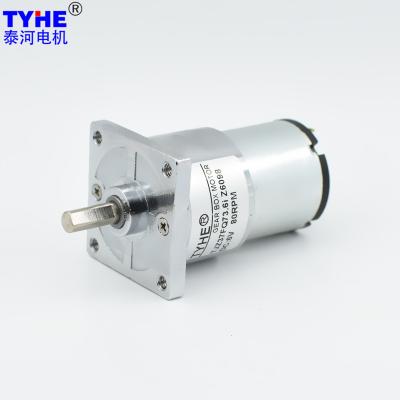 China IE3 Miniature RS528 5 watts low speed high torque 6v dc gear reduction motor for water meter for sale