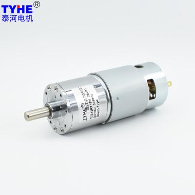 China Copper Winding High Power 42mm rs 775 Brushed 300 rpm Dc Gear Motor 12v 24v rohs for sale