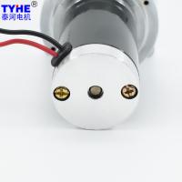 China IE3 full steel big power 60mm size 25w 12v 24v brushed dc small gear motor for vehicle sunroof for sale