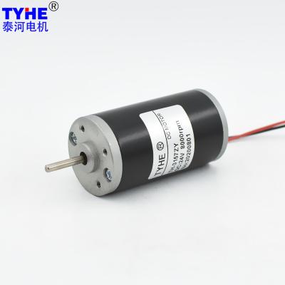 China Magnetic Tile Carbon Brush 12V DC Tubular Motor 31mm OEM ODM for sale