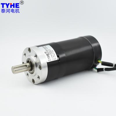 China Full Steel Gears High Torque Brushless DC Motor 57mm 24V 100W DC Motor For Ventilator for sale