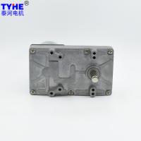 China Steel Gear 102*60mm 24V DC Motor High Torque Low Speed Flat Gear Motor ISO9001 for sale