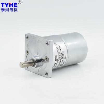 China 37mm Steel Gearbox 530 520 7V 9V DC Gear Motor 120 Rpm ISO9001 for sale