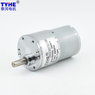 China 37GB3530R 18kg DC Spur Gear Motor 7V 6V DC Motor High Torque for sale