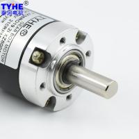 China 8mm Shaft Steel / Plastic Gear DC Planetary Gear Motor With Brake 50kg.Cm for sale