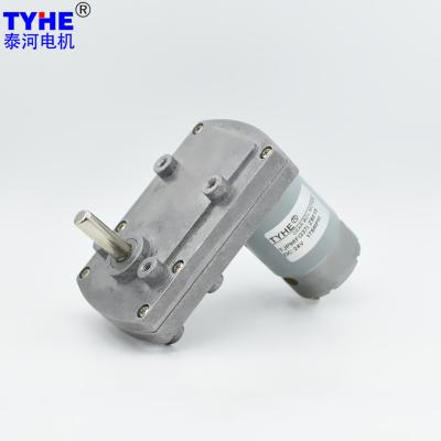 China Brushed 50kg Cm Flat Gear Motor RS555 1 Rpm Gear Motor Low RPM for sale