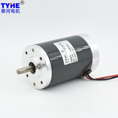 China 12V 6000 Rpm 5000Rpm Brushed DC Motor 50mm High Torque 60 Watt for sale