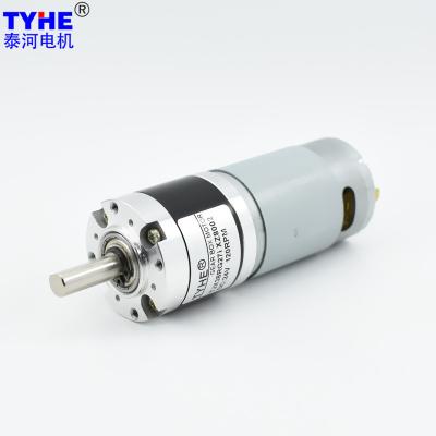 China TYHE Permanent Magnet DC Gear Motor RS555 38mm 10000rpm 15nm for sale
