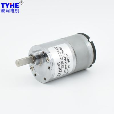 China OD 33mm 6V 3V DC Gear Motor High Torque Low RPM DC Motor 70rpm 1 Watt for sale