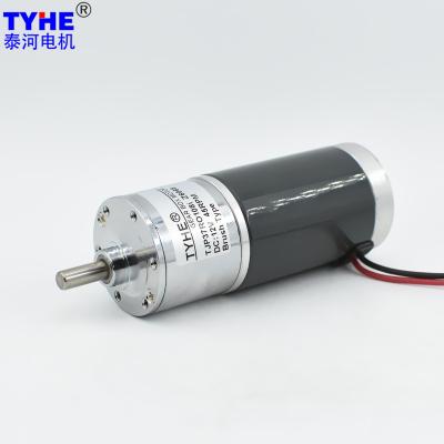 China 24v 12v 1500rpm 600rpm 35w Dc Gear Motor With 13ppr Encoder High Torque Low Rpm for sale