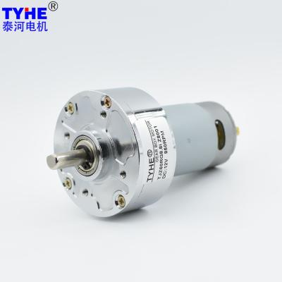 China 36V 48V 10nm High Torque DC Gear Motor 100kgcm Low Rpm 10rpm for sale