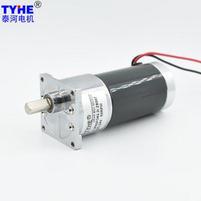 China OEM Small 42mm Flange 12v 24v Dc Gear Motor For Bbq Grill 600Rpm for sale