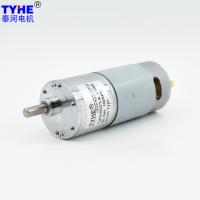 China 37mm Gearbox RS555 12v 24V Dc Geared Motor High Torque Low Rpm 10rpm for sale