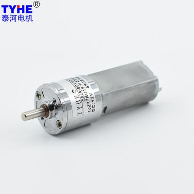China Metal Mini Brush Dc Geared Motors Long Life Gear Box High Speed 150rpm for sale