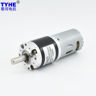 China Brush Dc Planetary Gear Motor 38mm Micro Gearmotor 5 Volt for sale