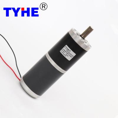China 50nm 24V 5rpm Planetary Brushed Gear Motor High Torque Reduction Gear Motor for sale