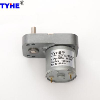 China 3 Volt PMDC Flat Gear Motor Low Noise Right Angle Gearmotor For Valve for sale