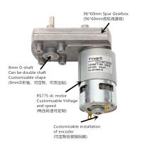 China 5000rpm 35 Watt 5nm Dc Geared Motor For Vegetable Chopper for sale