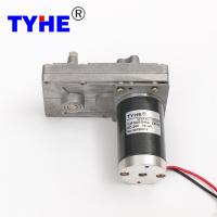 China Micro 102mm Flat Gearbox 12v 24V Double Shaft Low Rpm High Torque 5nm for sale