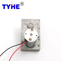 China Micro 102mm Flat Gearbox 12v 24V Double Shaft Low Rpm High Torque 5nm for sale