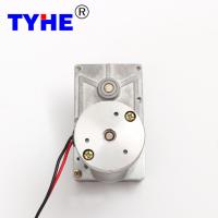 China Tubular 50w Reversible Gear Motor 102mm High Torque 50rpm for sale