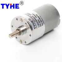 China Low Backlash 37mm Gearbox 6 Volt 12v 24v 1000rpm 20 Rpm 5 Watt 10w High Torque Low Rpm Micro Dc Geared Motor for sale