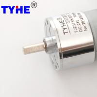 China Low Backlash 37mm Gearbox 6 Volt 12v 24v 1000rpm 20 Rpm 5 Watt 10w High Torque Low Rpm Micro Dc Geared Motor for sale