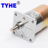 China Micro 6v 6volt 12v 24 Volt 60rpm 6 Rpm 100 Rpm High Torque Brush Dc Reduct Gear Motor For Grill With Encoder for sale