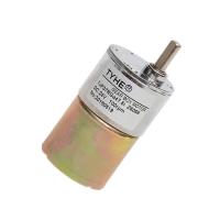 China Mini Dia 37mm 6v 12v 24v High Torque Low Speed 5rpm 60 Rpm 1.5nm 2nm 20kg 15kgf Load Micro PMDC 520 Dc Geared Motor for sale
