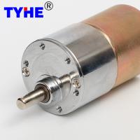 China Mini Dia 37mm 6v 12v 24v High Torque Low Speed 5rpm 60 Rpm 1.5nm 2nm 20kg 15kgf Load Micro PMDC 520 Dc Geared Motor for sale