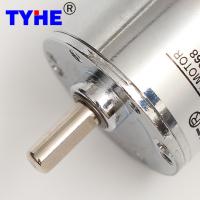 China Mini Dia 37mm 6v 12v 24v High Torque Low Speed 5rpm 60 Rpm 1.5nm 2nm 20kg 15kgf Load Micro PMDC 520 Dc Geared Motor for sale