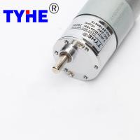China Manufacturer 37mm Gearmotor 6v 12v 24vdc 6w 60 Rpm 70rpm 80rpm Watt 11w 15kgfcm Brush Dc Metal Gear Motor With Encoder for sale