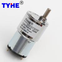 China PMDC 37mm 6v 12v 20v 24v 80 Rpm 20kg 30kg Load Permanent Magnet High Torque High Rpm 3w 5 Watt DC Gear Motor for sale