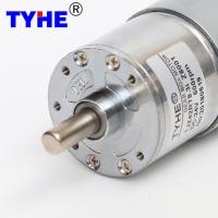 China 42mm GearBox Brushed DC Motor 30 Rpm Steel Gear Electric Motor For Smart Mop for sale