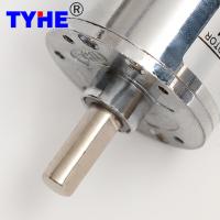 China 42mm GearBox Brushed DC Motor 30 Rpm Steel Gear Electric Motor For Smart Mop for sale