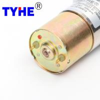 China Coreless High Torque Dc Gear Motor Gearbox 12 Volt Metal Brush 50 Rpm For Led Light for sale
