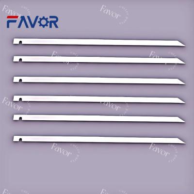 China HSS Automatic Cutting Blade Knife 233.5X8X2.5mm For Orox Cutter for sale