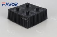 China 92911001 Bristle Block 1.6 Inch Poly Square Foot Black for Paragon GT5250 GT7250 XLC7000 for sale