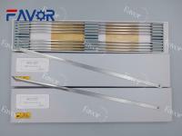 China 364x8.5x2.4mm High Speed Alloyed Steel Cutting Blade with Long Life for Q80 Cutter Knife for sale