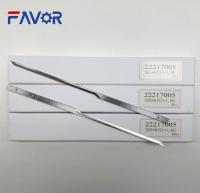 China Auto Cutter Blade Knife Part No 22217005 in Hard Metal Gt7250 Machine Size 255*8*1.96mm for Mechanical Process for sale